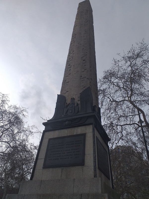 Cleopatra's Needle - London's true obelisk - London beyond time and place